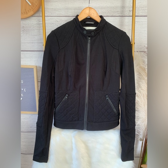 blanc noir | Jackets & Coats | Blanc Noir Hooded Moto Jacket | Poshmark